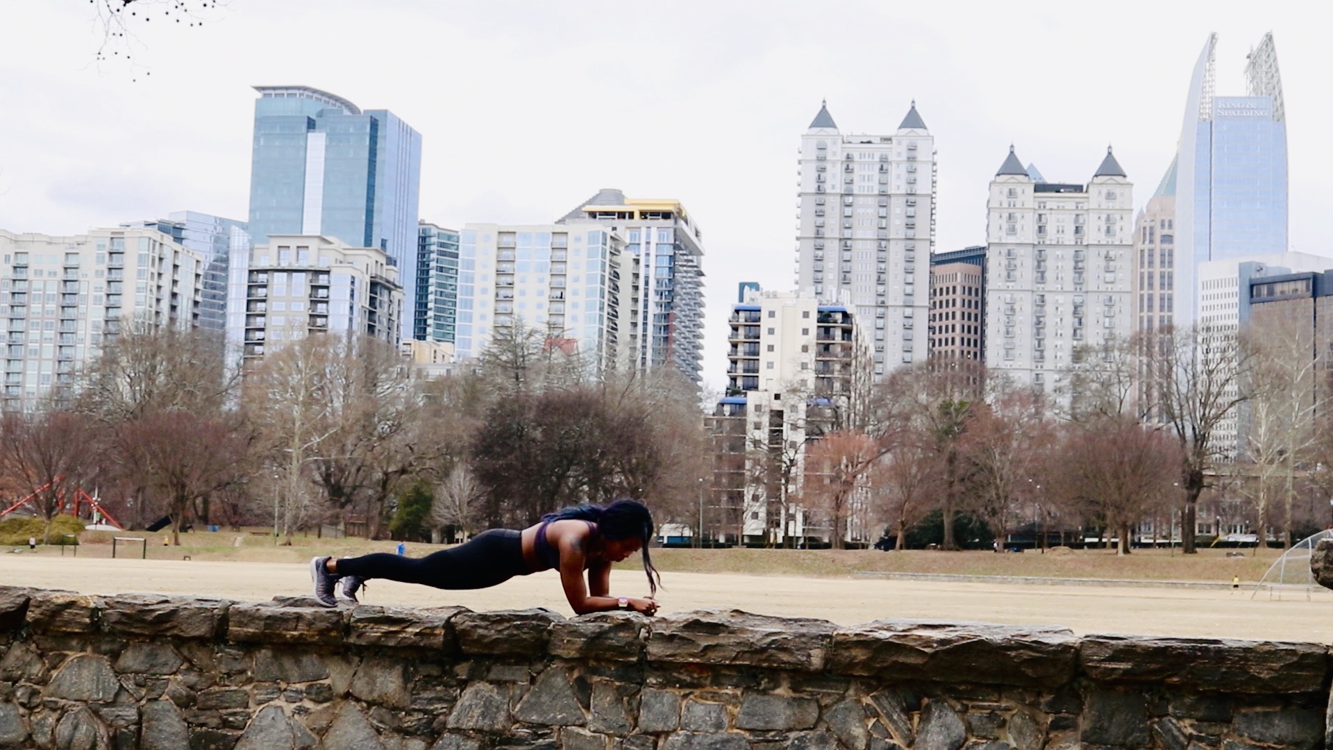 Plankin’ at Piedmont Park – APRIL IN THE A
